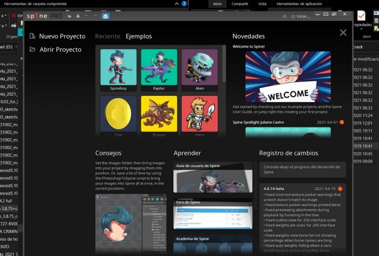 Spine Animation PRO 2019 - V3.8.75 [WIN] - Artista Pirata