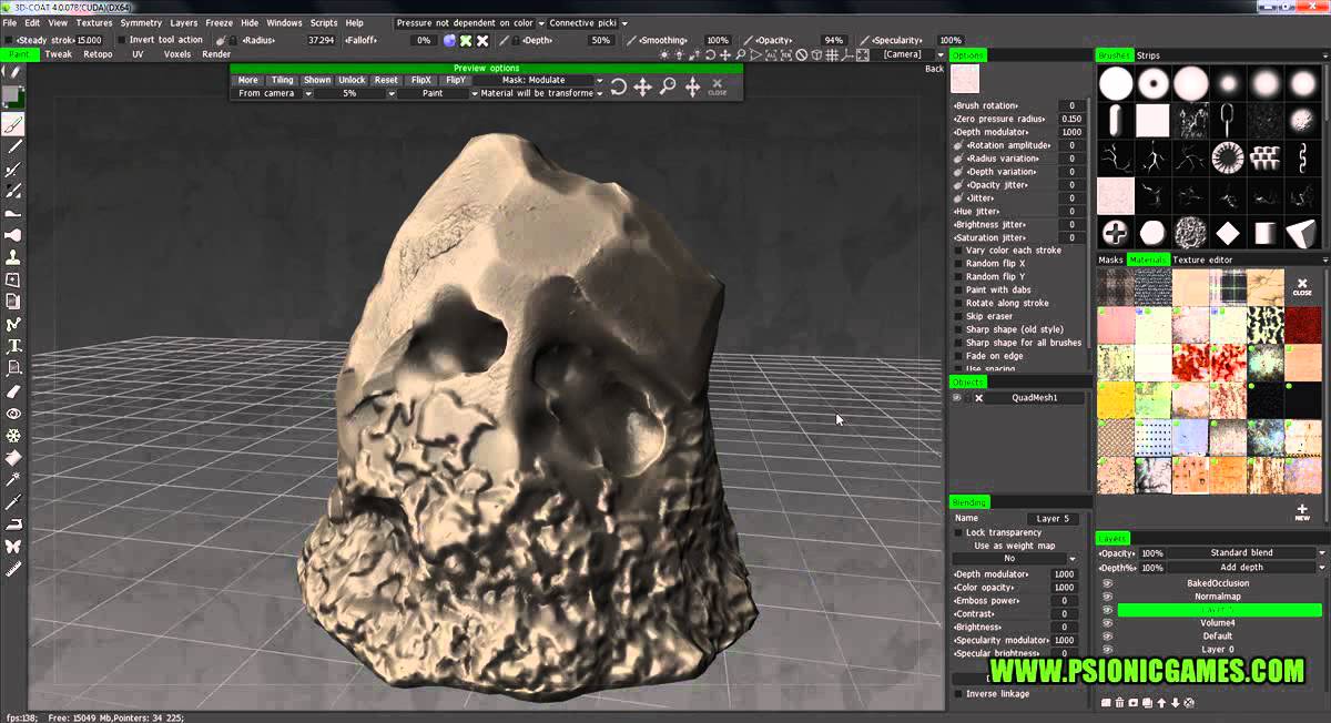 3D Coat 2023.37 - Esculpir modelos en 3D - Artista Pirata