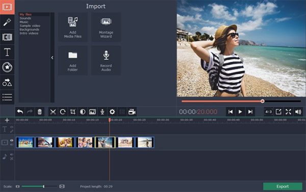 Movavi Slideshow Maker 6 - Crear presentaciones en vídeo