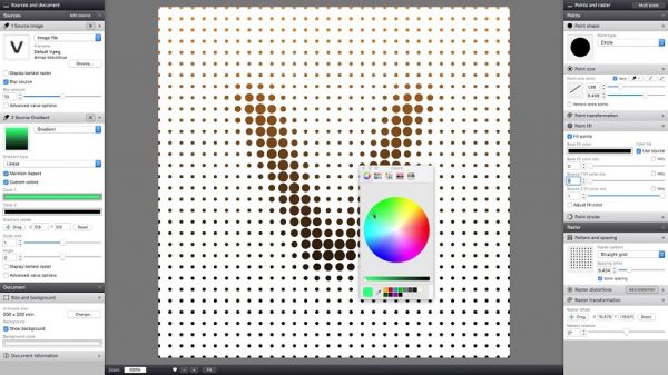Vectoraster 7.4 - Vectorizador por patrones - Artista Pirata