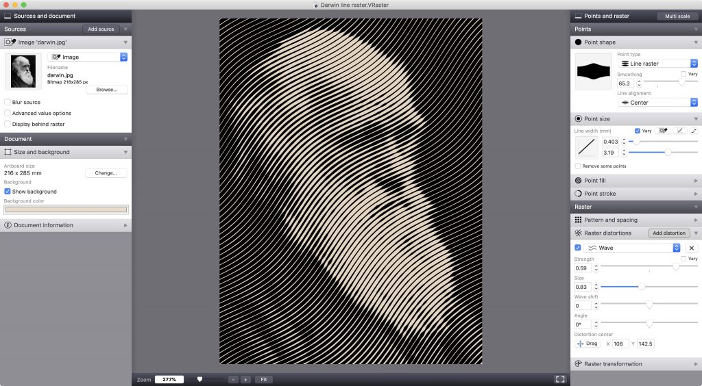 Vectoraster 7.4 - Vectorizador por patrones - Artista Pirata
