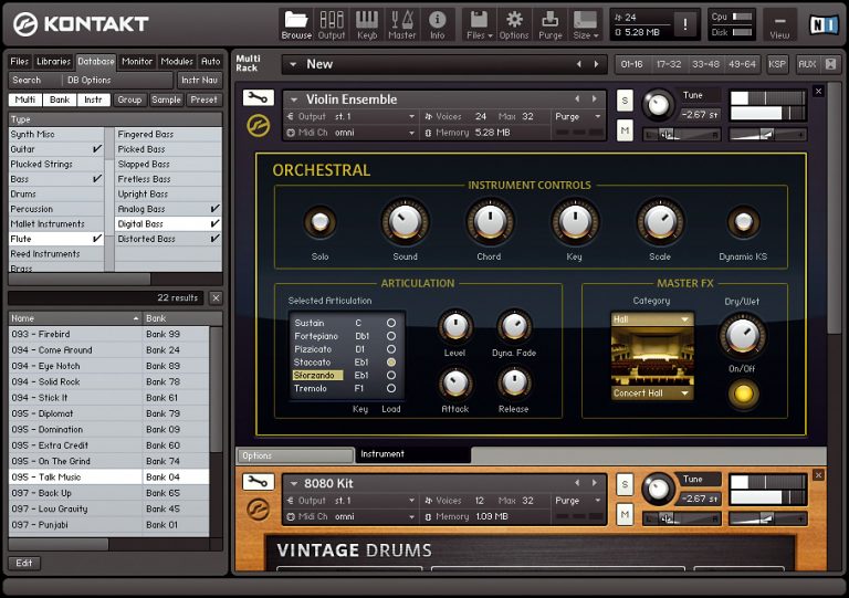 Kontakt 6.5.3- Instrumentos VST - Artista Pirata