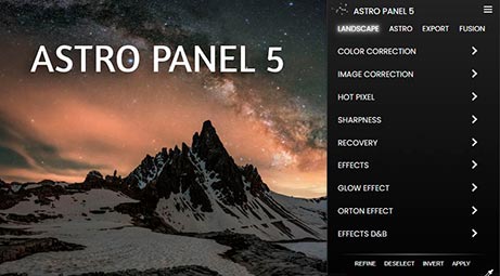 Astro Panel 5 - Plugin fotográfico para Photoshop [WIN-MAC]