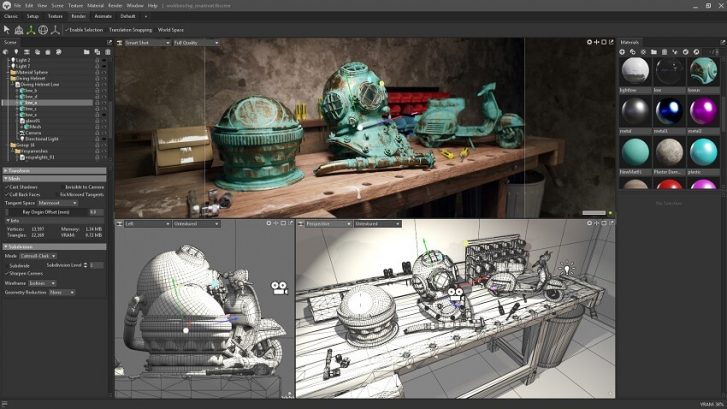 Marmoset Toolbag 4 - Render en tiempo real - Artista Pirata
