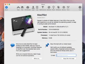 MacPilot 12.0.7 - Gestor de Mac - Artista Pirata