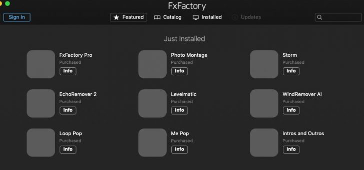FxFactory 7.2.6 - Plugin para editores de vídeo [MAC] - Artista Pirata