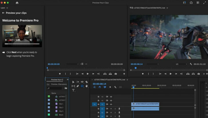 Adobe Premiere Pro CC 2024 - Nueva interfaz de usuario - Artista Pirata