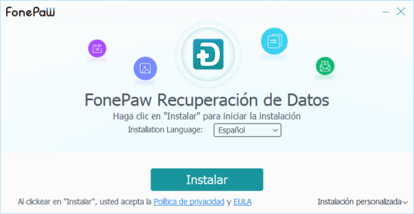 FonePaw Data Recovery - Recuperar datos de Smartphones - Artista Pirata