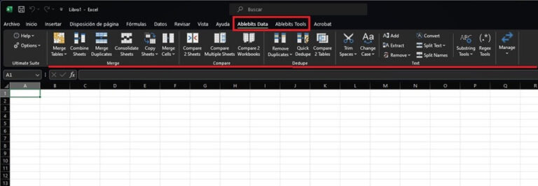 Ablebits Ultimate Suite for Excel - Complemento para Excel - Artista Pirata