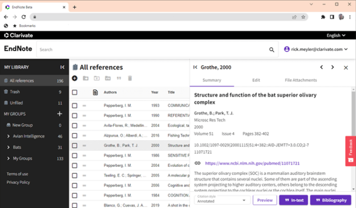 EndNote 21 - Potente gestor de referencias para Mac y Windows - Artista ...