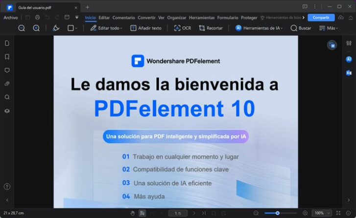 PDFElement Pro 10 - ¿Un editor PDF rival para Acrobat Pro? - Artista Pirata