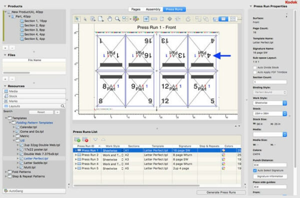 Kodak Preps 2024 - Software de montaje de hojas - Artista Pirata