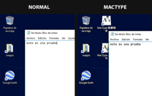 MacType - Mejora la calidad de las fuentes en Windows - Artista Pirata