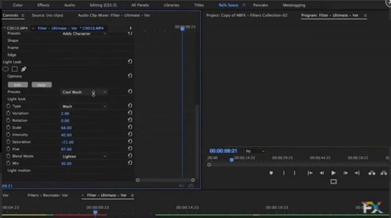 NewBlueFX TotalFX360 - Más de 1500 presets en edición de vídeo - Artista Pirata