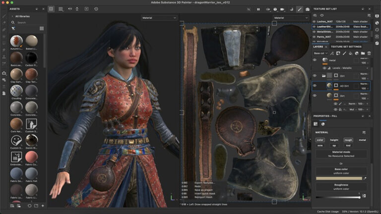 Substance 3D Designer 16 – OpenPBR cambia las reglas