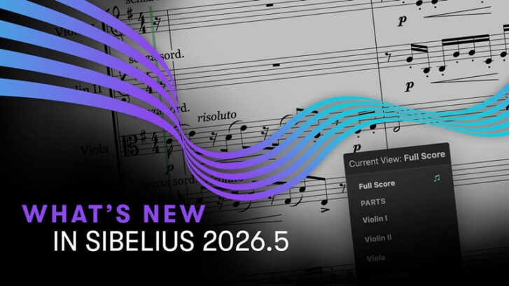 Sibelius 2026.5 - el VST3 que llega ocho años tarde pero que cambia ...